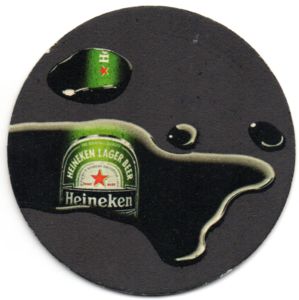 Beer Coaster: Heineken (Heineken, NetherlandsCol:NL-000553