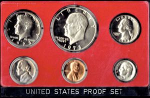 Coin: Various Dollars (Proof Set 1973) (United States of America) (1936 ...