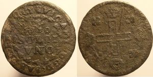 Coin: 1 Soldo (Vittorio Amedeo II) (Italian States(Savoy) WCC:km352 (savoy)