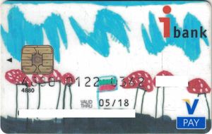 Bank Card: IBank VPay Child's Drawing - 02-14 (Investbank PLC ...