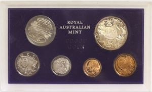 Coin: Various Cents (Proof set 1966) (Australia(1902~Today - Proof sets ...