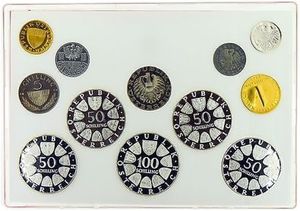 Coin: Various Schilling (Proof set 1974) (Austria(1959~2001 - Proof ...