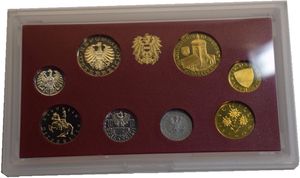 Coin: Various Schilling (Proof set 1990) (Austria(1959~2001 - Proof ...