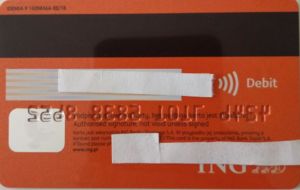 Bank Card: Seal (ING Bank Śląski SA, PolandCol:PL-VI-0348