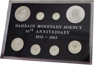 Coin: Various Dinars (Proof set 1983) (Bahrain(1965~Today - Proof Sets ...