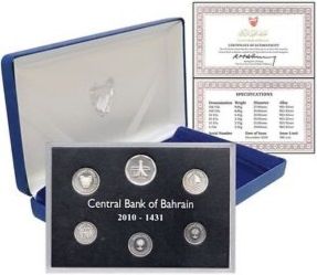 Coin: Various Dinars (Proof set 2010) (Bahrain(1965~Today - Proof Sets ...