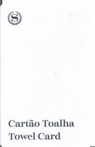 Hotel Card: Sheraton - Cartao Toalha - Towel Card (Sheraton, BrazilCol ...