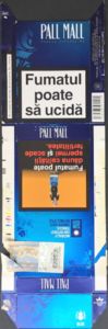 Cigarette Pack: Pall Mall Famous Superslims (RomaniaCol:RO-CT-0117