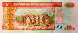 Banknote: 50 Quetzales (Guatemala(2010-2020 Issue) Wor:P-125b