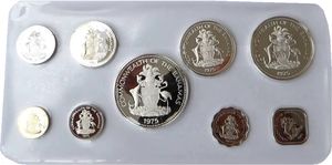 Coin: Various Dollars (Proof set 1975) (Bahamas(1967~Today Proof sets ...