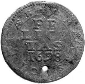Coin: 1 Grano (Carlo II) (Italian States) (Sicily Kingdom) WCC:km70 ...