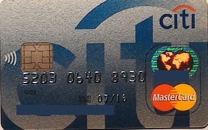 Bank Card: Citi (Citibank, RussiaCol:RU-MC-0206.11