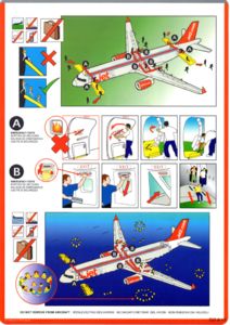 Safety Card: BOEING 737-800 (Jet2.com, United Kingdom of Great Britain ...