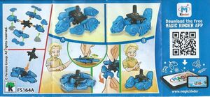 Meal Toy: Gorilla (Kinder Surprise, Europe) (Kinder - Go move ...