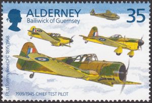 Stamp: Miles Master II (Alderney) (Birth Centenary of Tommy Rose) Mi:GG ...