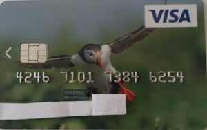 Bank Card: Bird (ING Bank Śląski SA, PolandCol:PL-VI-0373