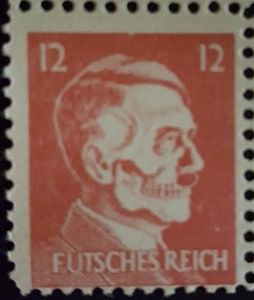 Stamp: American Forgery For Germany-Adolf Hitler (German Realm: Wartime ...