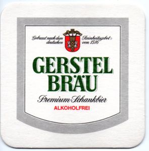 Sous-bock de bière: Gerstel (Henninger Bräu (Oetker Group), Allemagne ...