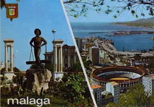 Postcard: Málaga (Spain(Málaga) Col:ES-004473,PC:B. 28387-XX 📮