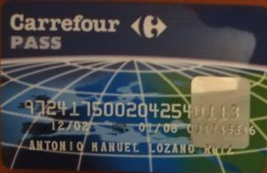 Bank Card: Carrefour Pass (Servicios Financieros, SpainCol:ES-GM-0326
