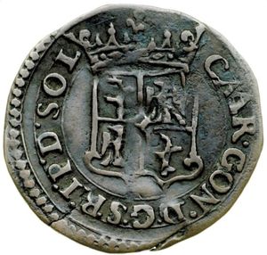 Coin: 1 Soldo (Carlo Gonzaga. No date) (Italian States) (Solferino ...