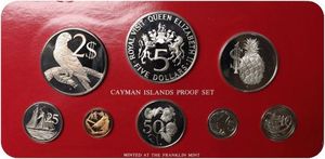 Coin: Various Dollars (Proof set 1983) (Cayman Islands(1972~Today ...