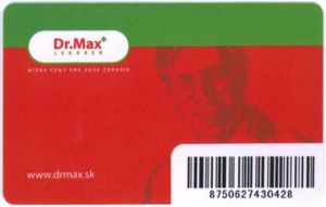 Functional Card: Dr.Max - Vernostná karta (Pharmacies and Drugstores ...