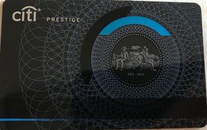 Bank Card: Prestige (Citibank, JapanCol:JP-MC-0010