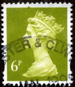 Stamp: Queen Elizabeth II - Decimal Machin (United Kingdom of Great Britain & Northern Ireland ...