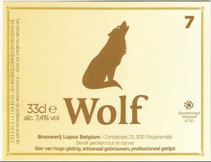 Drink Label: Wolf 7 (Brouwerij Lupus, BelgiumCol:BE-BEER-022415