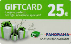 Gift Card: Pam Panorama (Pam, Italy(Pam) Col:It-Pam-007