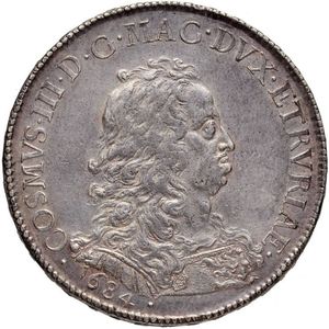 Coin: 1 Piastra (Cosimo III of Medici) (Italian States(Tuscany ...