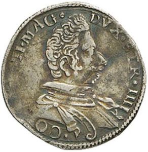 Coin: 1 Giulio (Cosimo II of Medici. No date) (Italian States(Tuscany ...