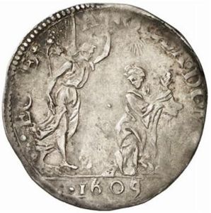 Moneda: 1 Giulio (Cosimo II of Medici) (Italia, Estados(Tuscany ...