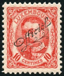 Stamp: Duke William IV - Official (Luxembourg) (Duke William IV) Mi:LU ...