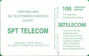 Phonecard: Dinosaur - Diplodocus (SPT Telecom, Czech Republic(C Series ...