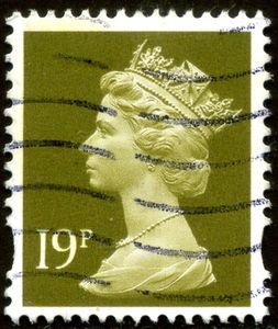 Stamp: Queen Elizabeth II - Decimal Machin (United Kingdom of Great Britain & Northern Ireland ...