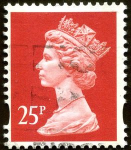 Stamp: Queen Elizabeth II - Decimal Machin (United Kingdom of Great Britain & Northern Ireland ...