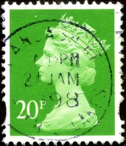 Stamp: Queen Elizabeth II - Decimal Machin (United Kingdom of Great Britain & Northern Ireland ...