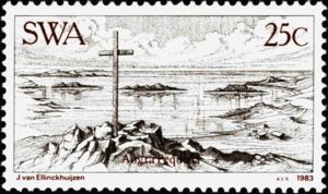 Stamp: Angra Pequena Bay (South-West Africa(City of Luderitz centenary ...