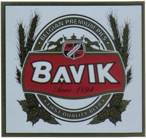 Drink Label: Bavik Premium Pils (Bavik-De Brabandere, Belgium) Col:BE ...