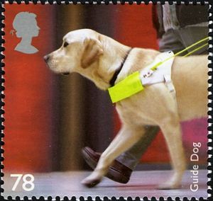 Stamp: Guide Dog (United Kingdom of Great Britain & Northern Ireland ...
