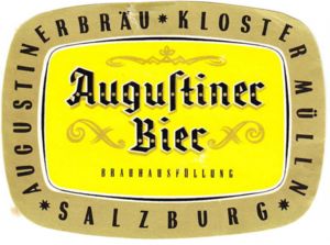 Rótulo de Bebida: Augustiner Bier (Augustiner Brau Kloster Mülln ...