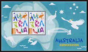 Stamp: Concession Post (Australia(Concession Stamps 2017) Mi:AU BL427