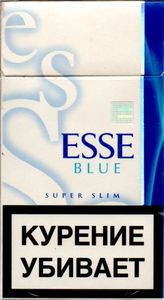 Cigarette Pack: Esse Blue Super Slim (RussiaCol:RU-CT-0884