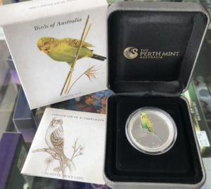 Coin: 50 Cents (Birds of Australia - Budgerigar) (Australia(Numismatic ...