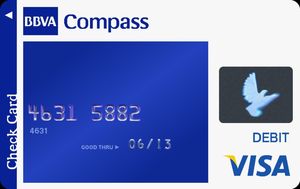 Bank Card: BBVA Compass Bank - Check Card (BBVA Compass Bank, United ...