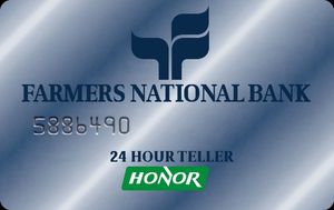 Bank Card: Farmers National Bank - ATM Card (Farmers National Bank ...