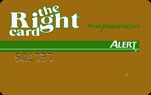Bank Card: First Alabama Bank - the Right Card (First Alabama Bank ...
