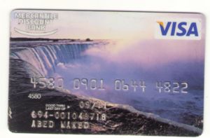 Bank Card: Waterfall (Israel Discount Bank, IsraelCol:IL-VI-0052